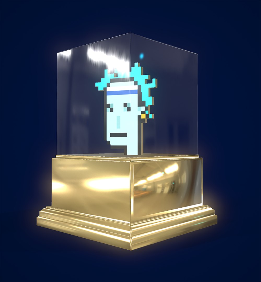 Gold Punk Low-poly Model - TurboSquid 1805955