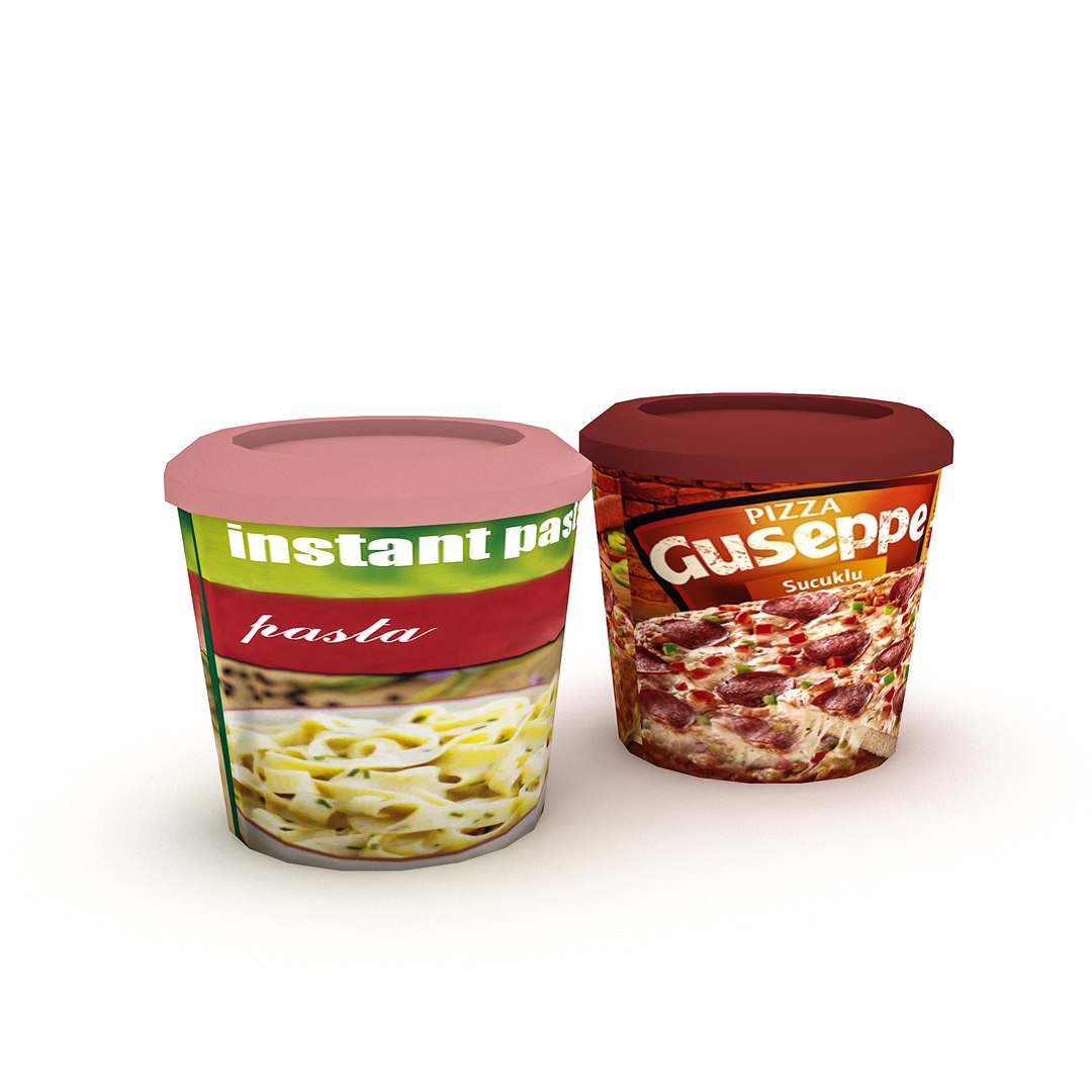 Frozen fast foods 02 3D model - TurboSquid 1798915