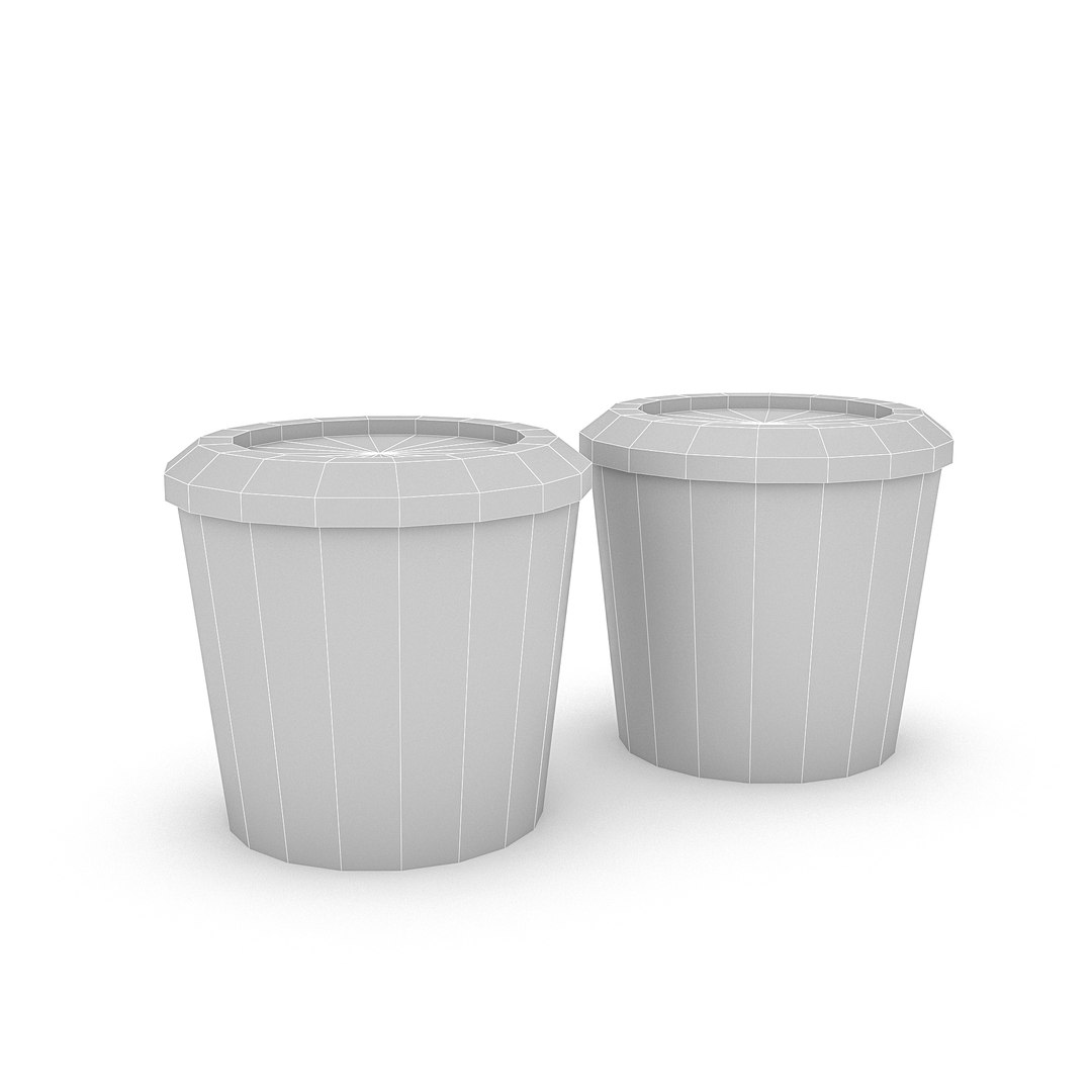 Frozen fast foods 02 3D model - TurboSquid 1798915