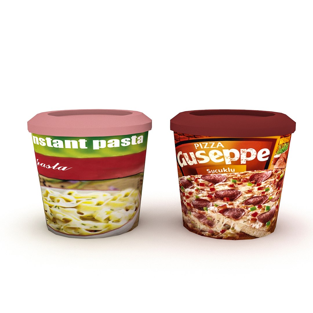 Frozen fast foods 02 3D model - TurboSquid 1798915