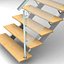 3d Model Metal Staircases Step