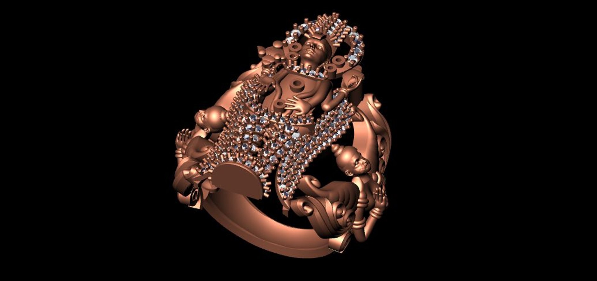 Balaji Ring 3D - TurboSquid 1489541