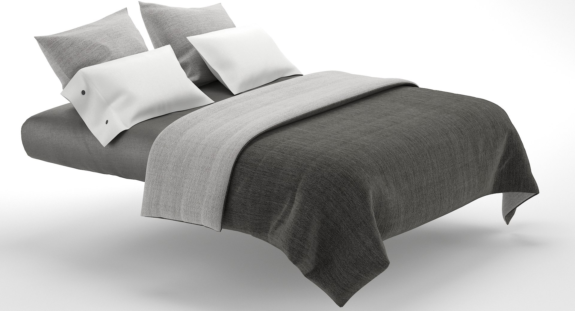 3D Bed Photorealistic Realistic - TurboSquid 1278699