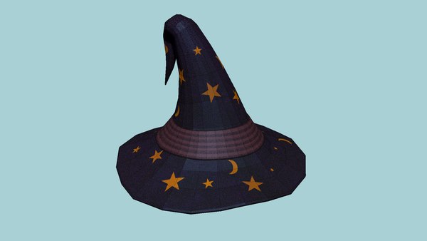 10 Wizard Hat Collection - Character Design Fashion model - TurboSquid ...