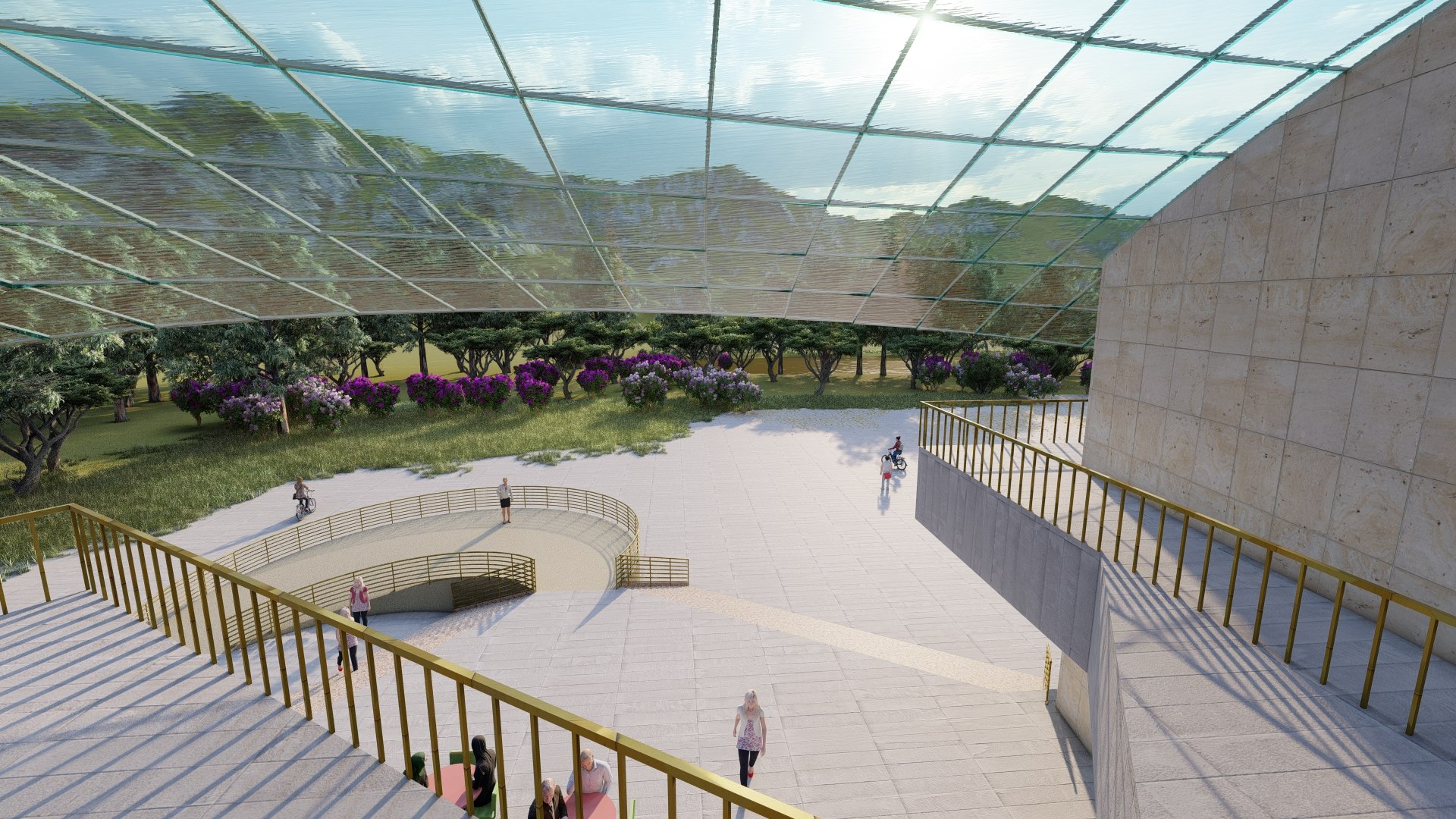 3D MUSEUM BUILDING - TurboSquid 1912291