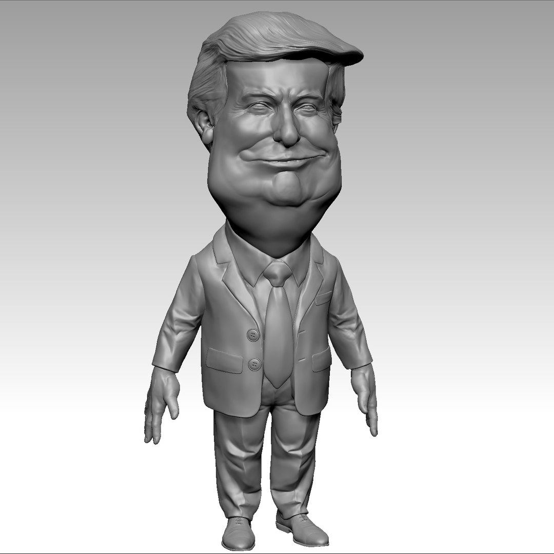 3D Donald Trump - TurboSquid 1180858