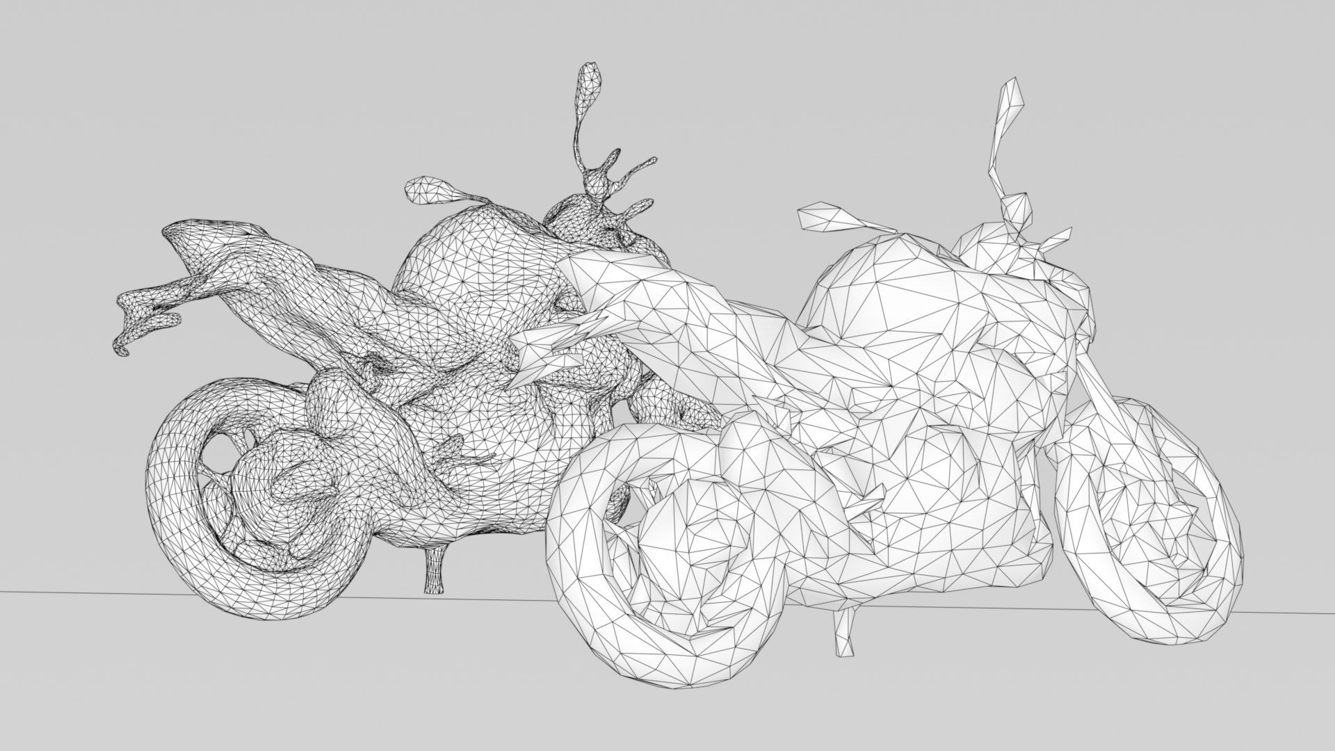 Kawasaki Z900 2020 Ultra Lowpoly 3D Model - TurboSquid 1932676