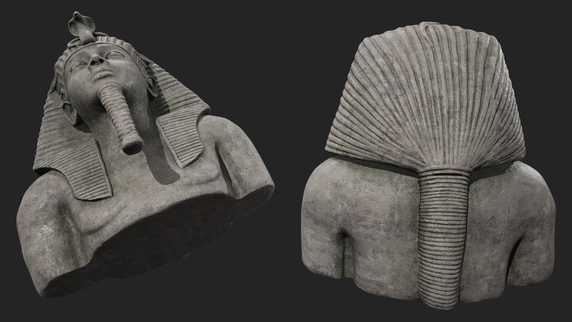 3D Pharaoh 01 - TurboSquid 2013077
