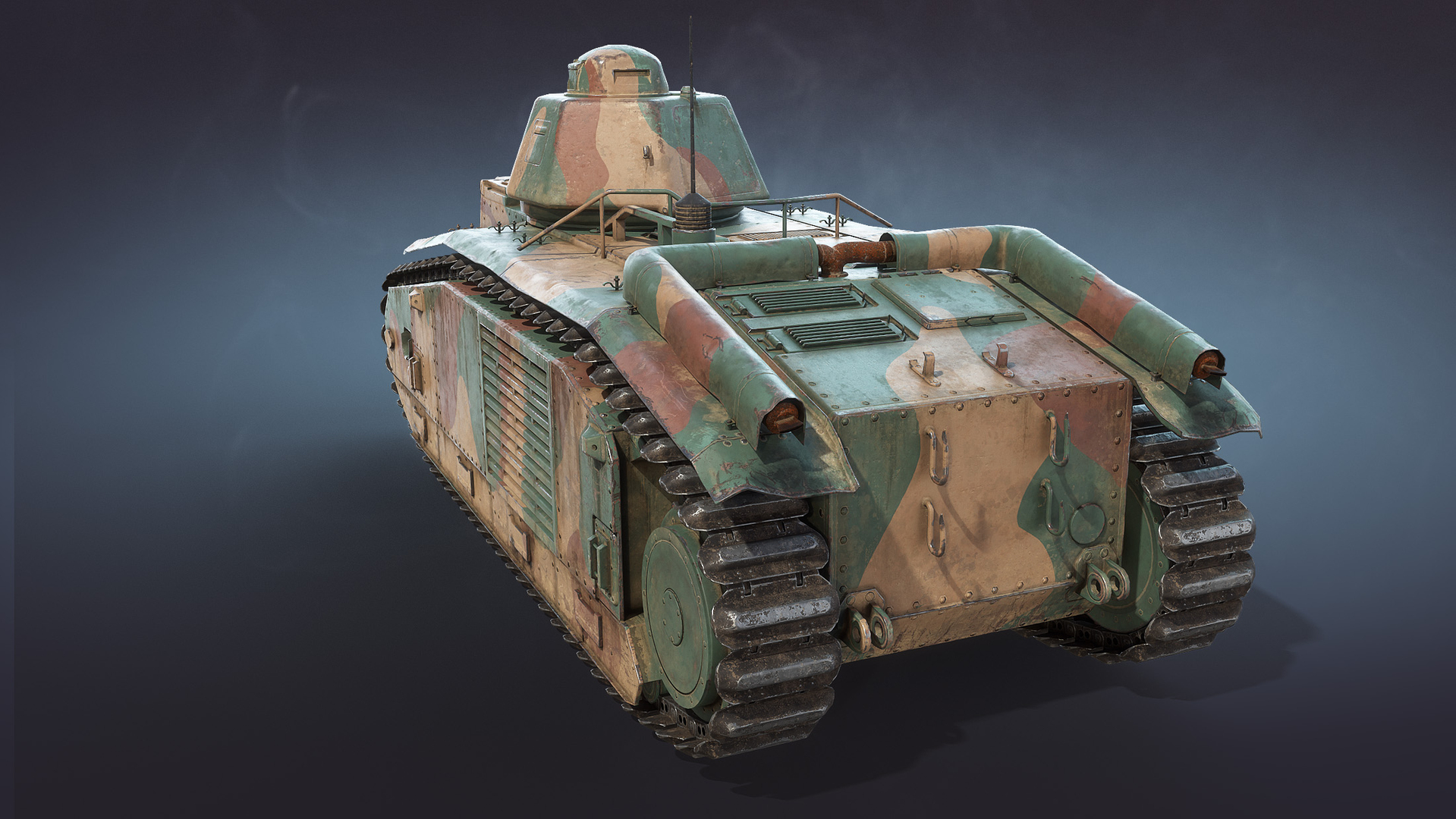 Char B1 3D model - TurboSquid 1729892