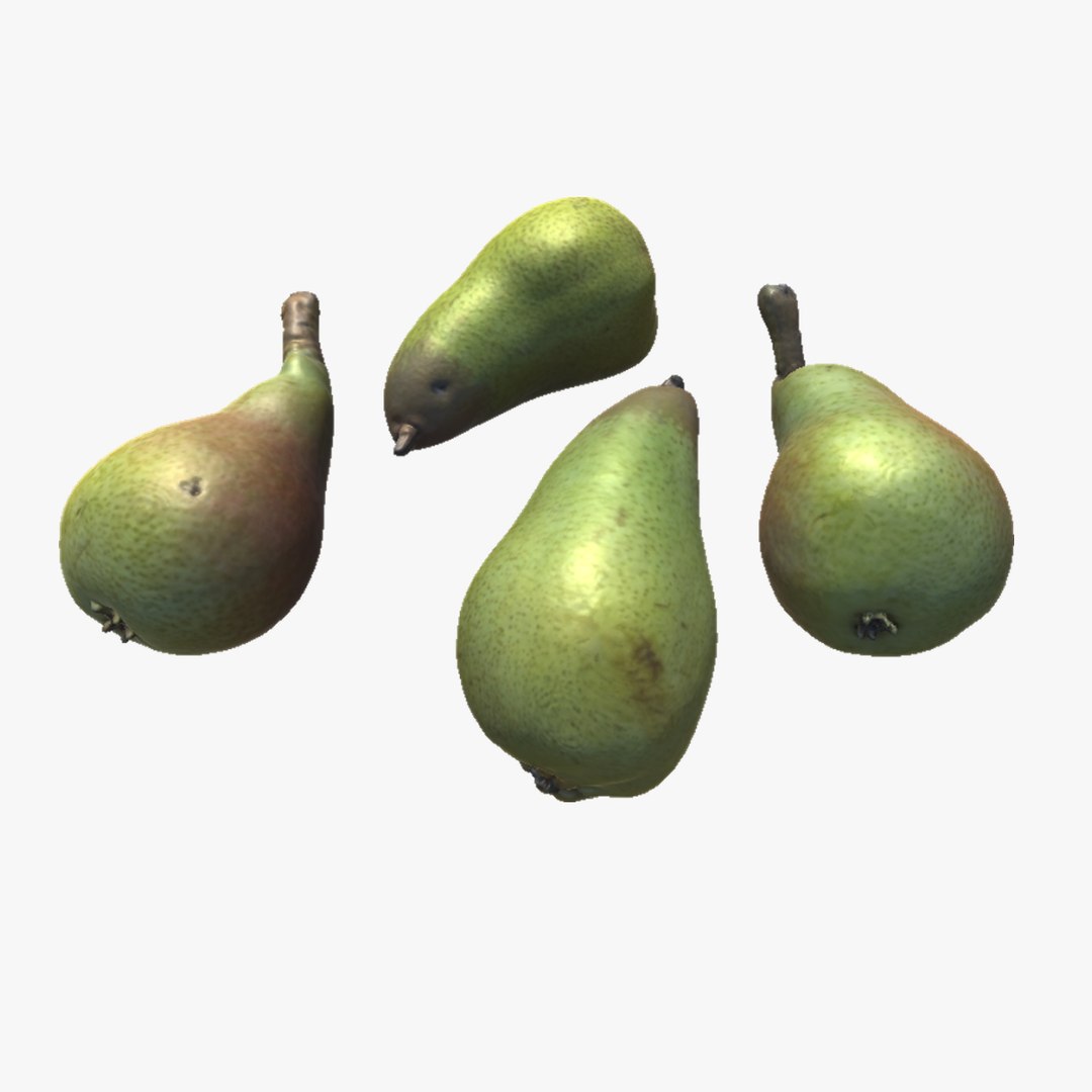 3D Model Scanned Pears - TurboSquid 1963193