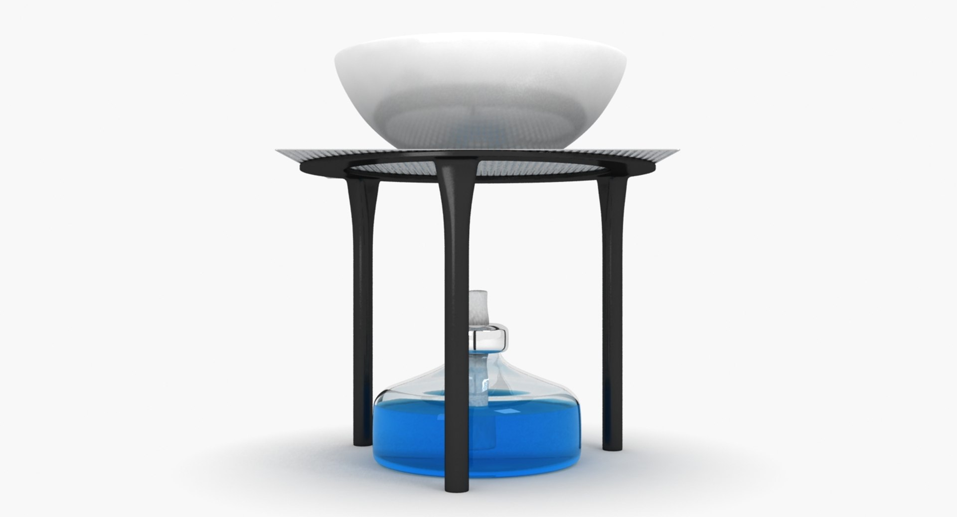 Alcohol Burner 3d Model