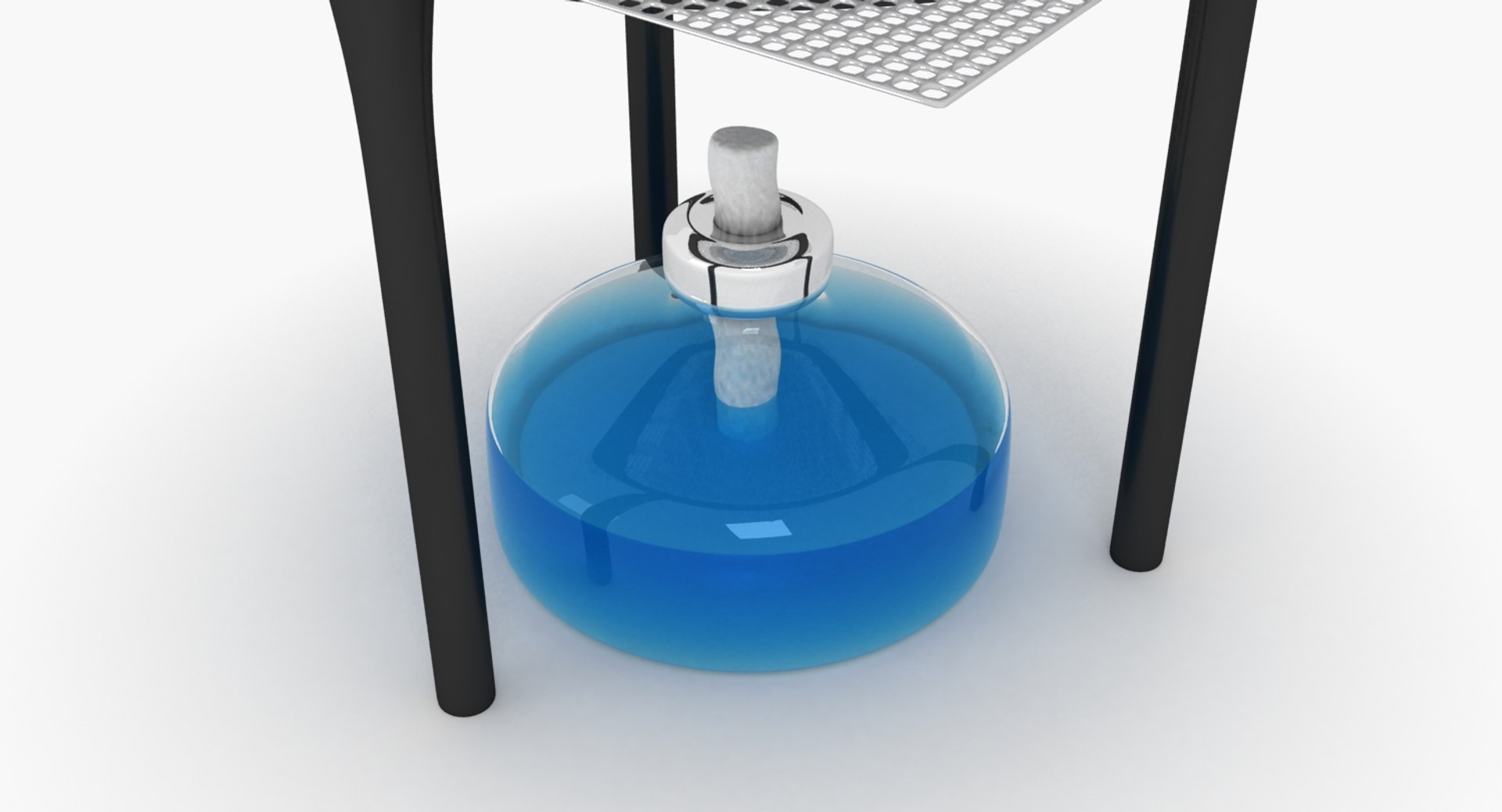Alcohol Burner 3d Model