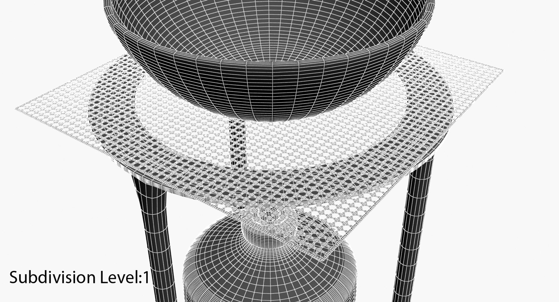 Alcohol Burner 3d Model