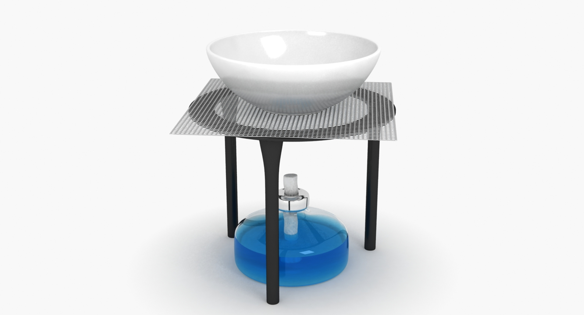 Alcohol Burner 3d Model
