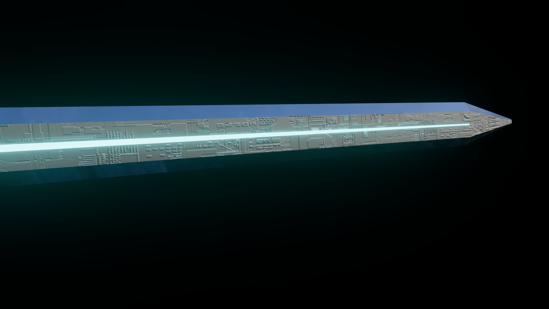 Scifi Sword 3D - TurboSquid 2160792