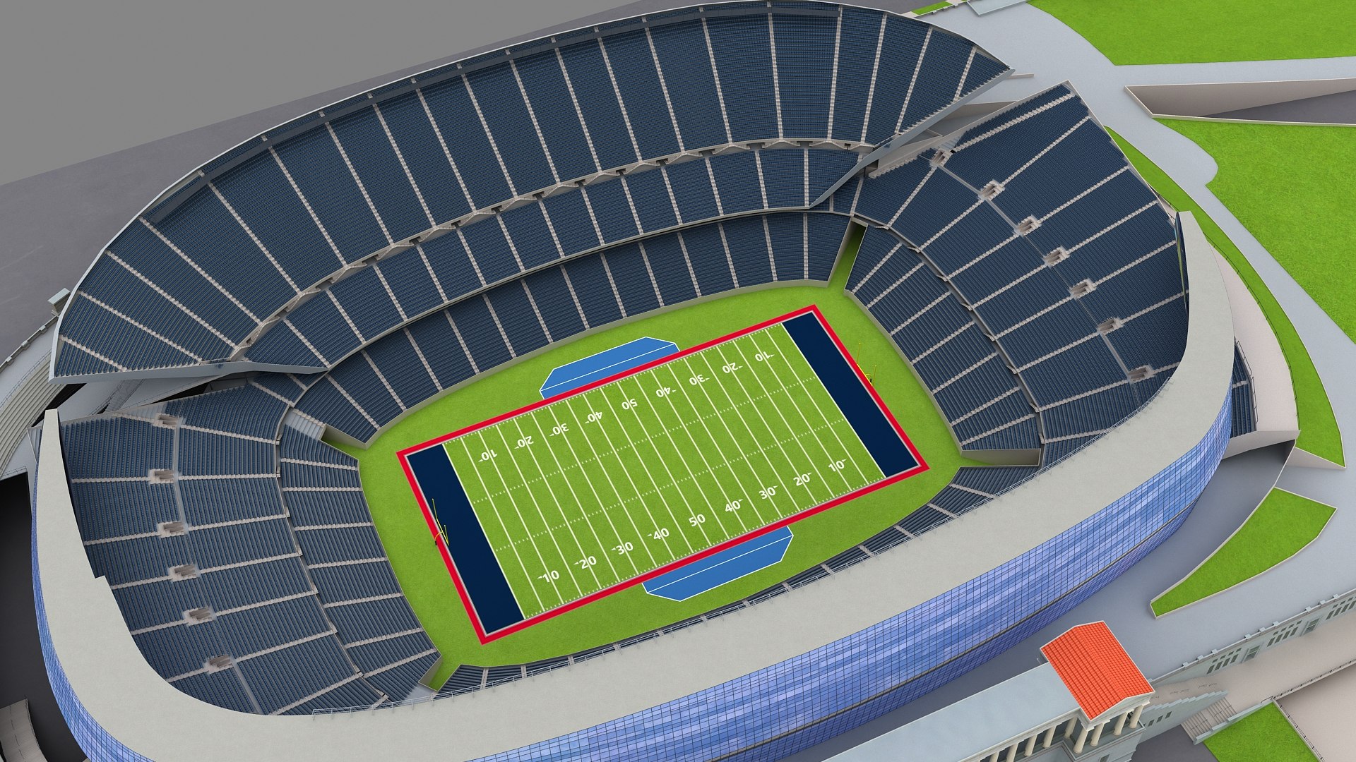 Soldier Field Stadium Chicago 3d Model 3D Model - TurboSquid 2275689