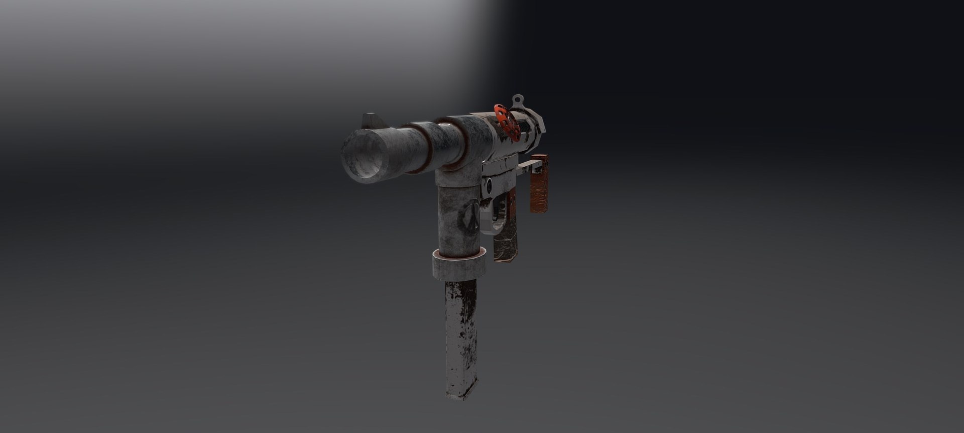 3D Homemade Machine Gun - TurboSquid 1163925