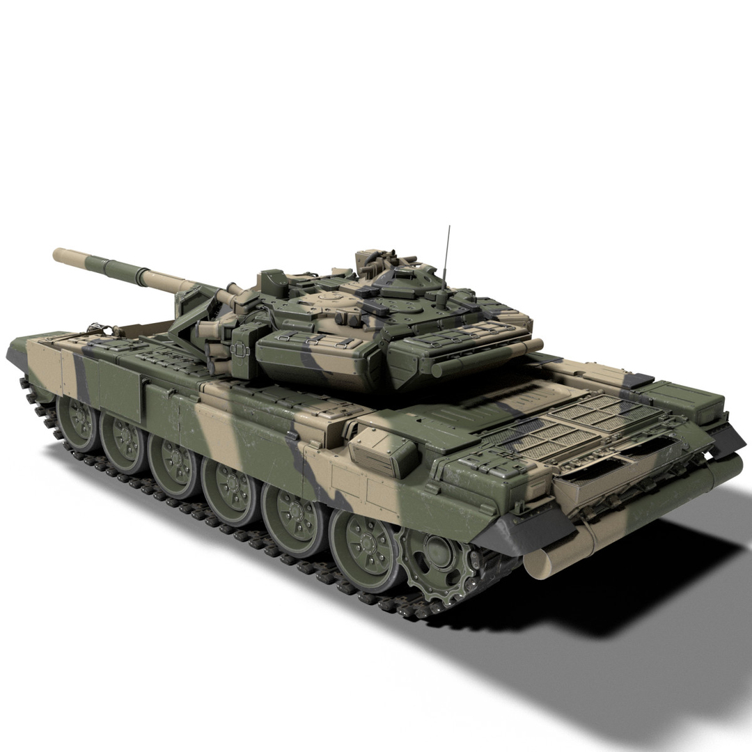 T90-러시아 MBT 탱크-포탑 내부 3D 모델 - TurboSquid 1633670