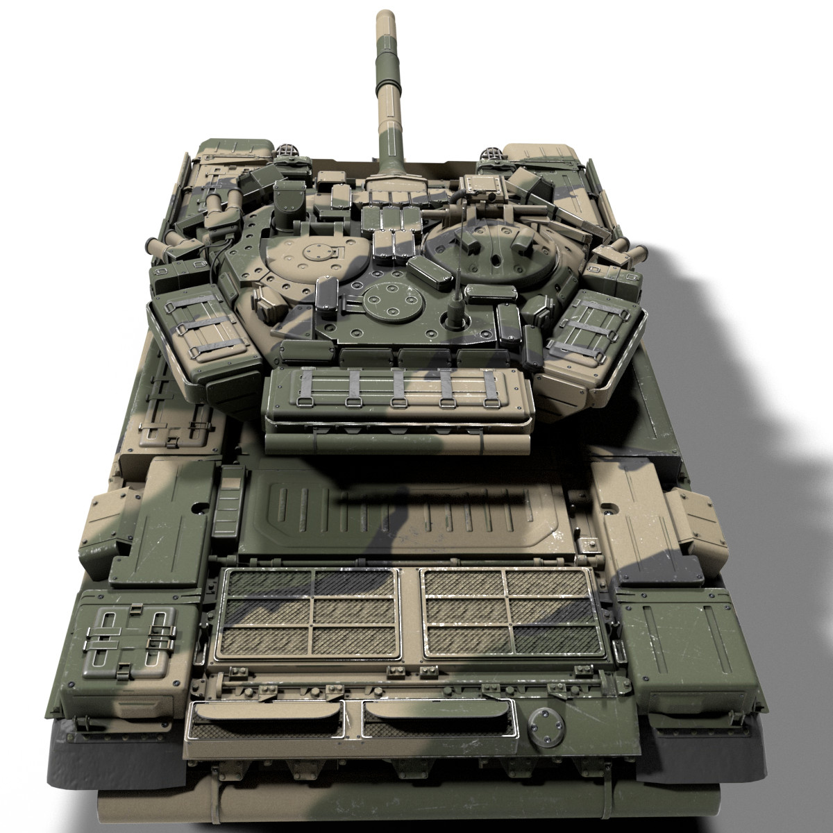 modelo 3d T90 - Tanque MBT ruso - con interior de torreta - TurboSquid ...