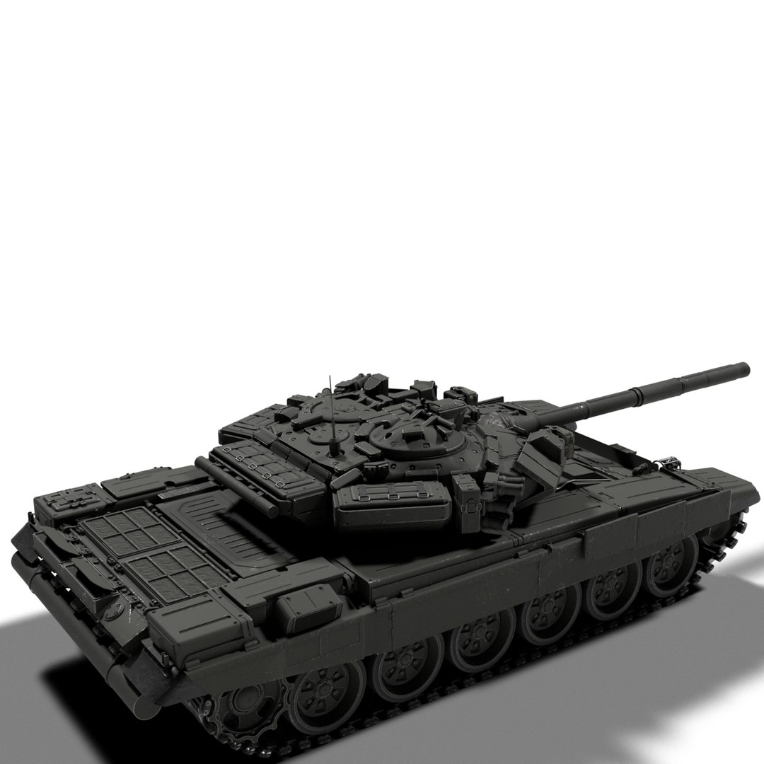 3D T90 Battle Tank Turret Model - TurboSquid 1633670