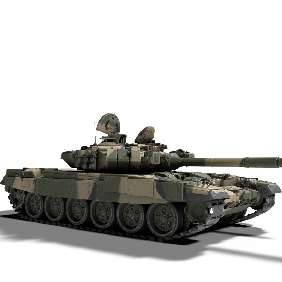 3D T90 Battle Tank Turret Model - TurboSquid 1633670