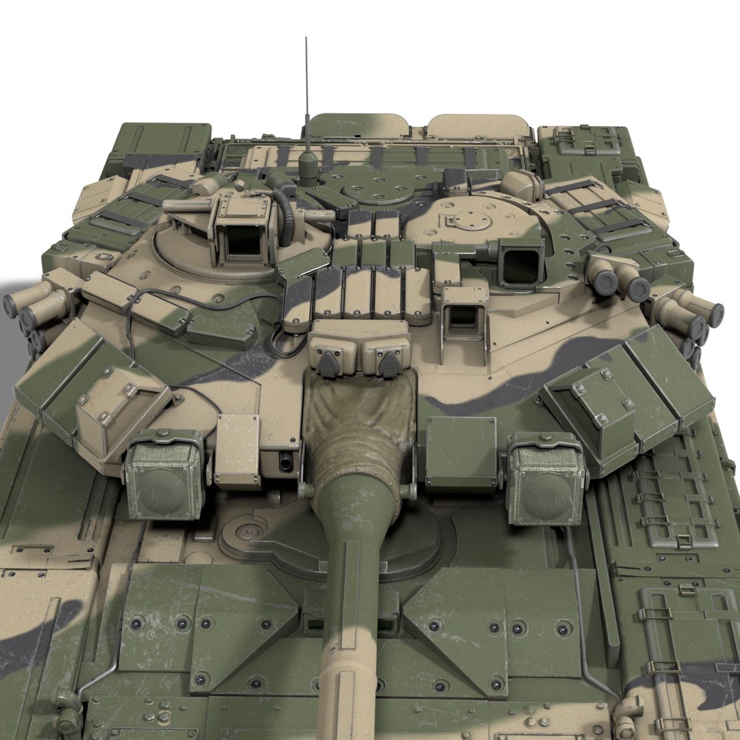 3D T90 Battle Tank Turret Model - TurboSquid 1633670