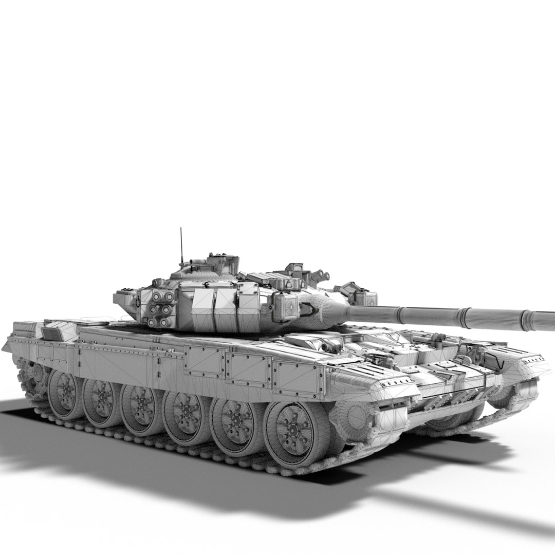 3D T90 Battle Tank Turret Model - TurboSquid 1633670