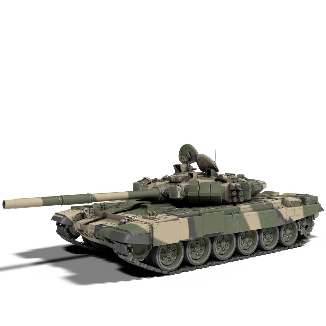 3D T90 Battle Tank Turret Model - TurboSquid 1633670