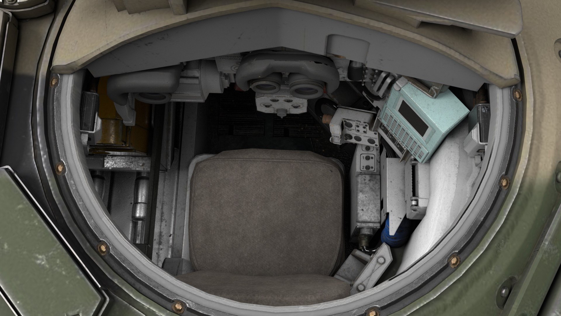 3D T90 Battle Tank Turret Model - TurboSquid 1633670