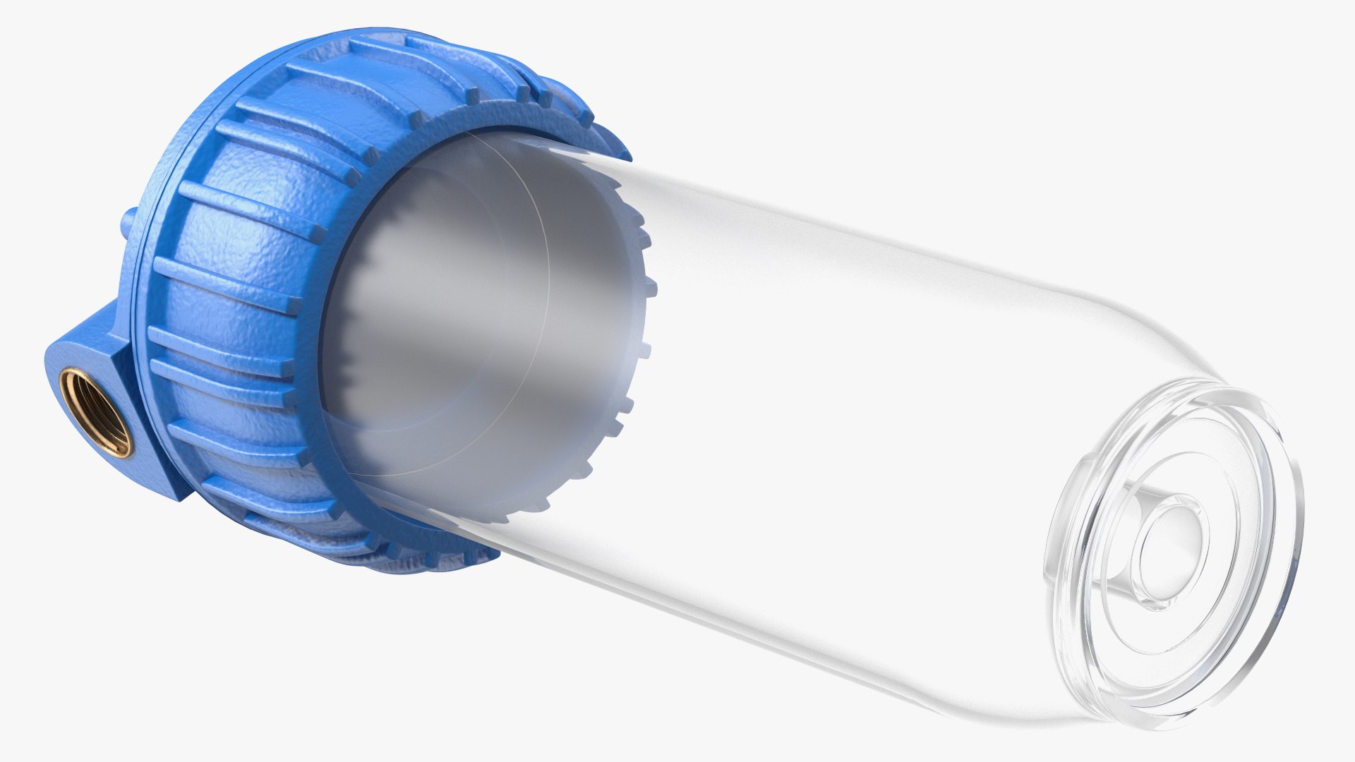 Transparent Water Filter Housing model - TurboSquid 1735891