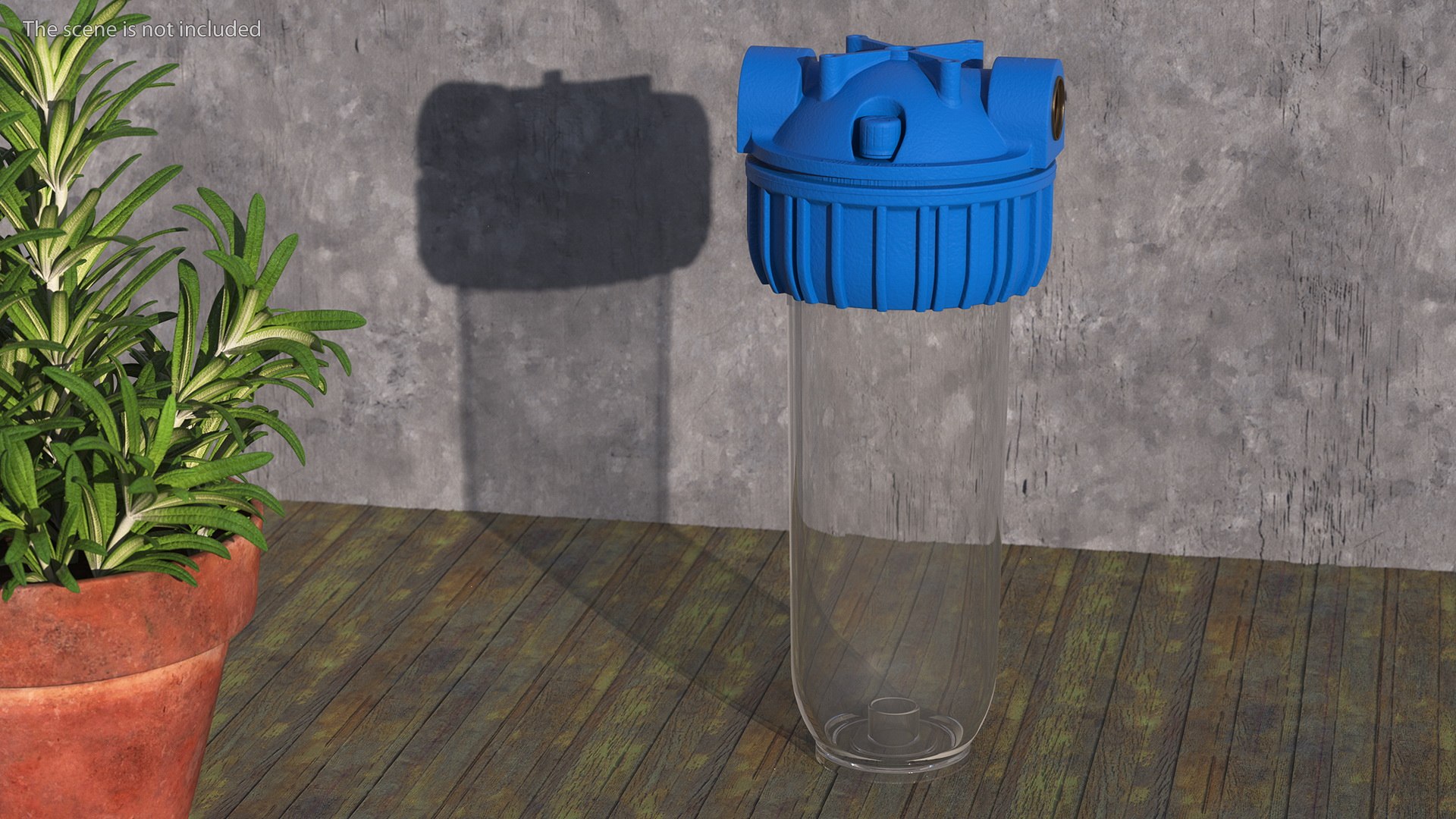Transparent Water Filter Housing Model - TurboSquid 1735891