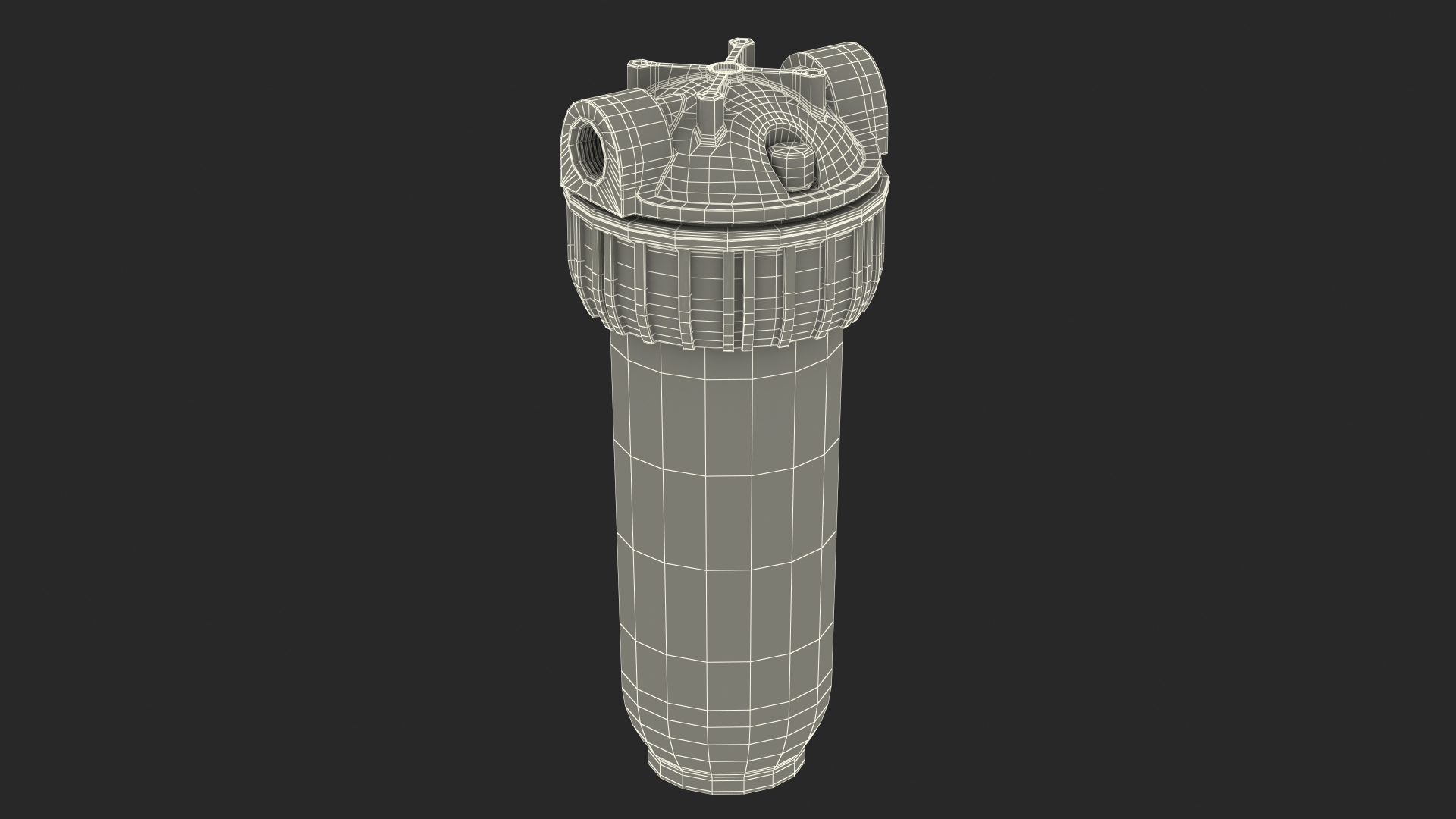 Transparent Water Filter Housing Model - TurboSquid 1735891