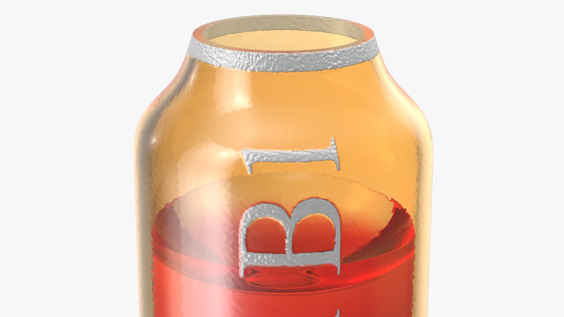 Vitamin B1 1ml Amber 3D Model - TurboSquid 1692526