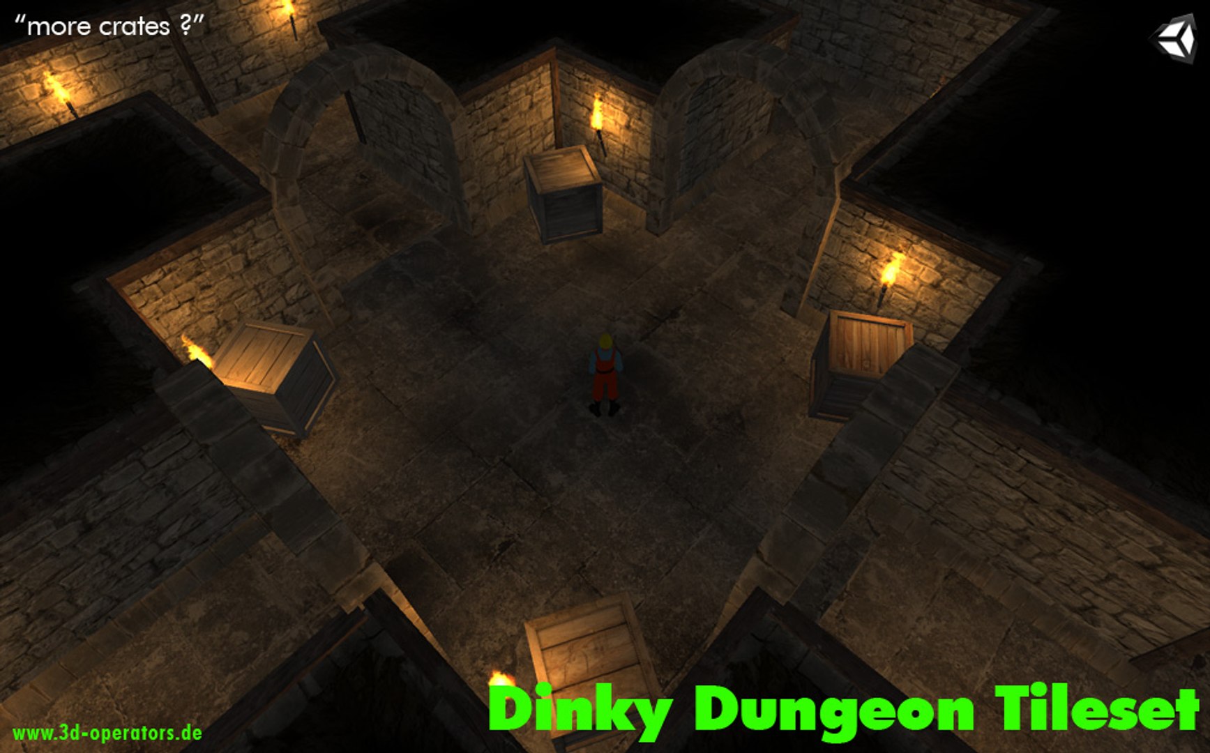 3d Dinky Dungeon Tileset Tile