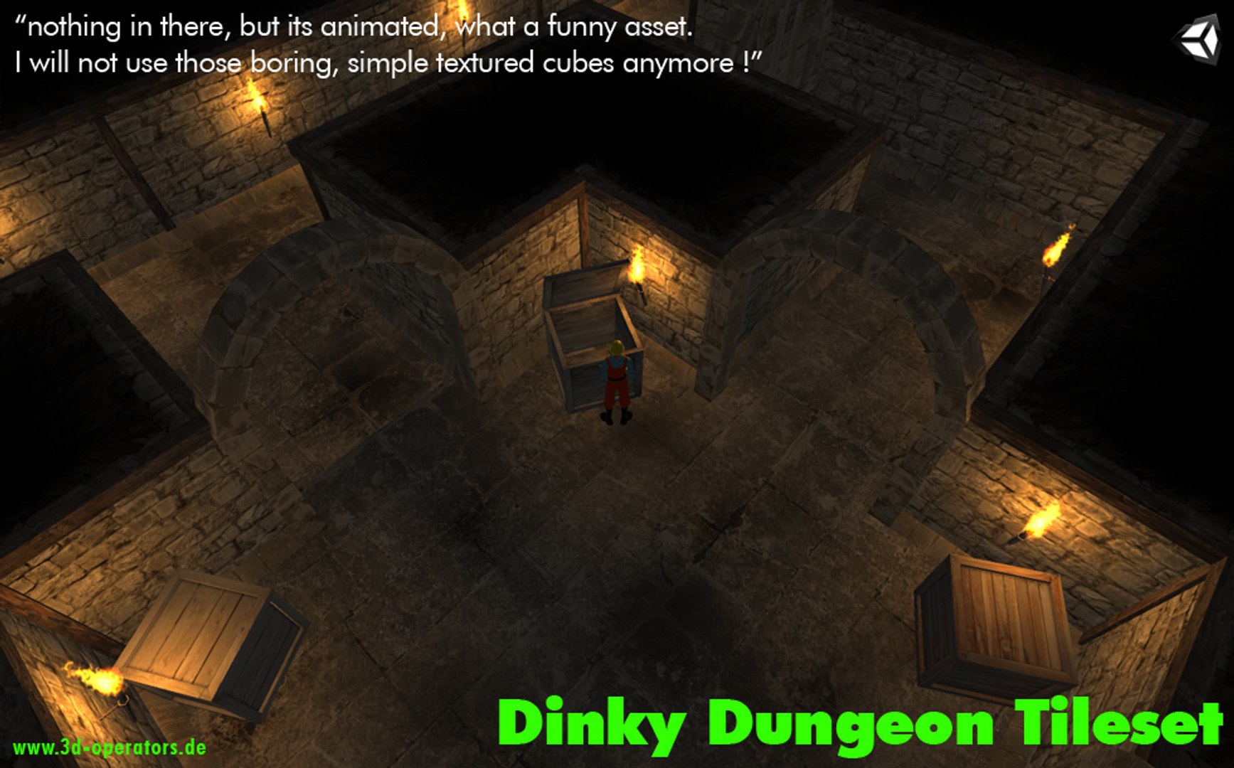 3d Dinky Dungeon Tileset Tile