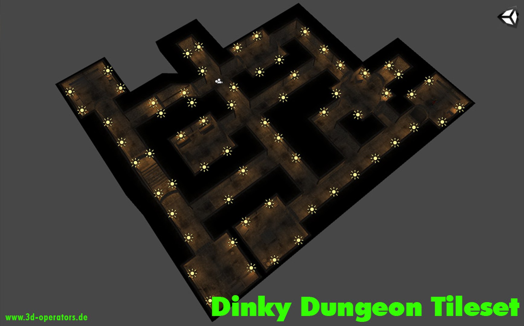 3d Dinky Dungeon Tileset Tile