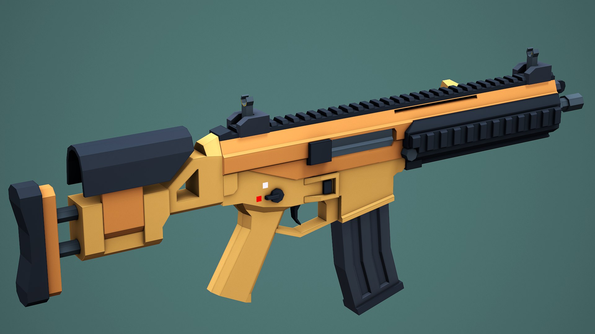 Stylized Modular ACR Rifle Low Poly Mobile Ready 3D - TurboSquid 2038728