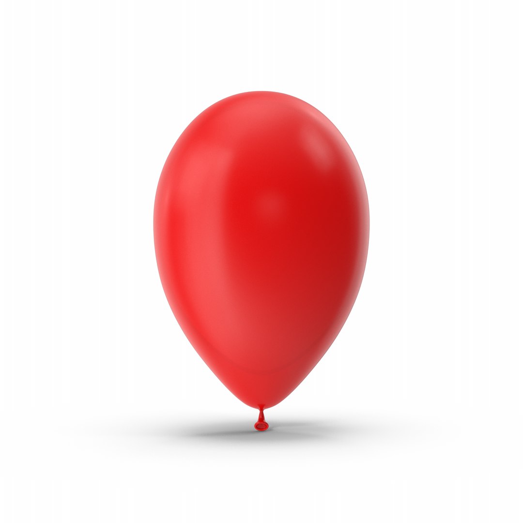 Red Balloon 3D - TurboSquid 1946597