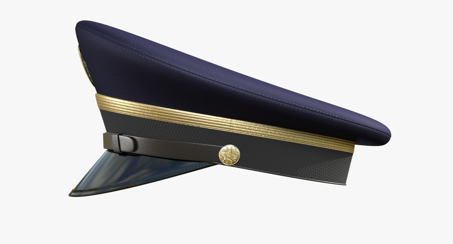 Army service cap 3D - TurboSquid 1446705