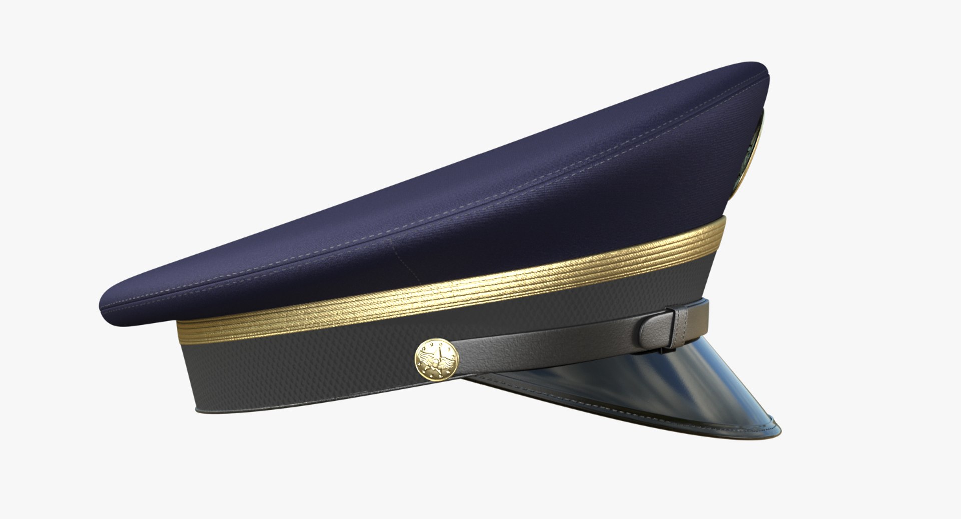 Army service cap 3D - TurboSquid 1446705