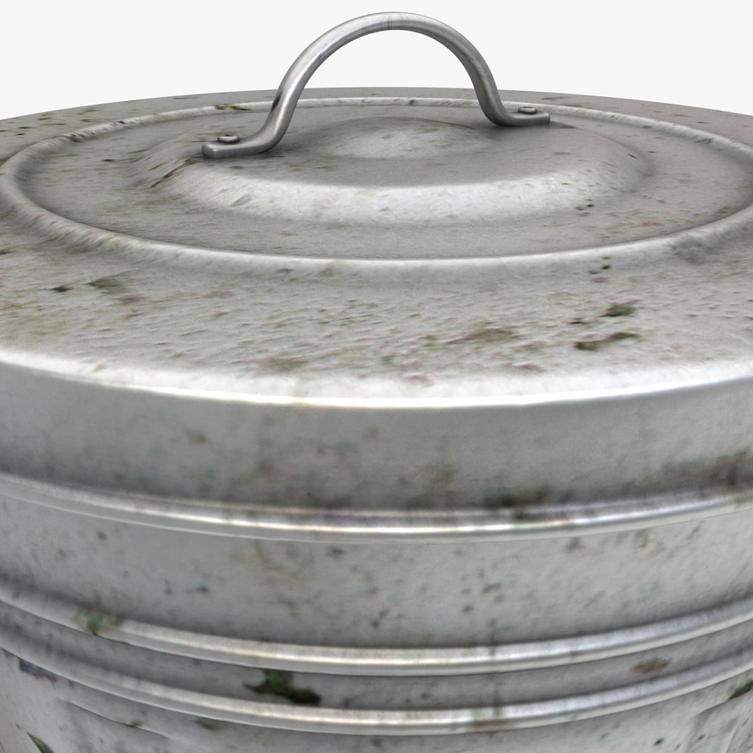 3d Model Realistic Trash Dirty