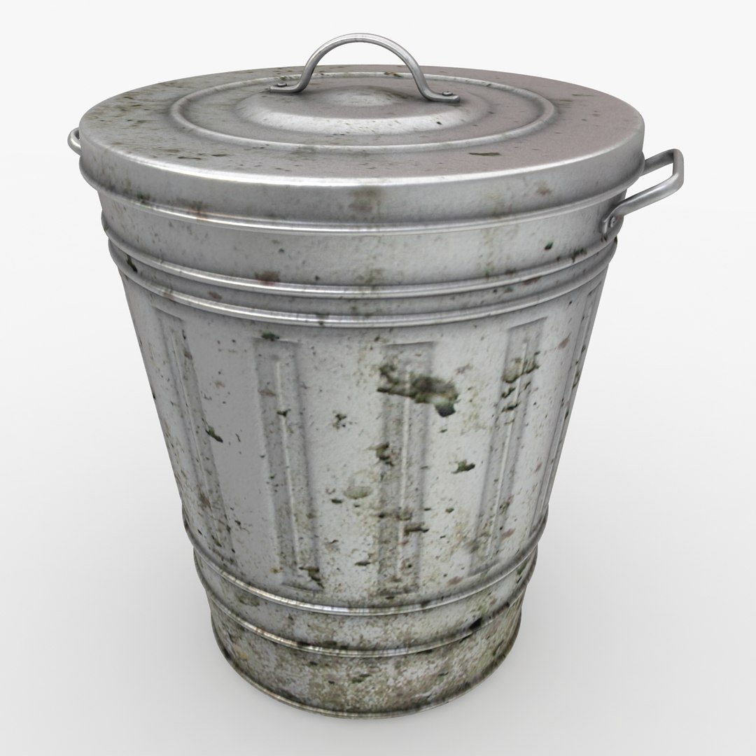 3d Model Realistic Trash Dirty