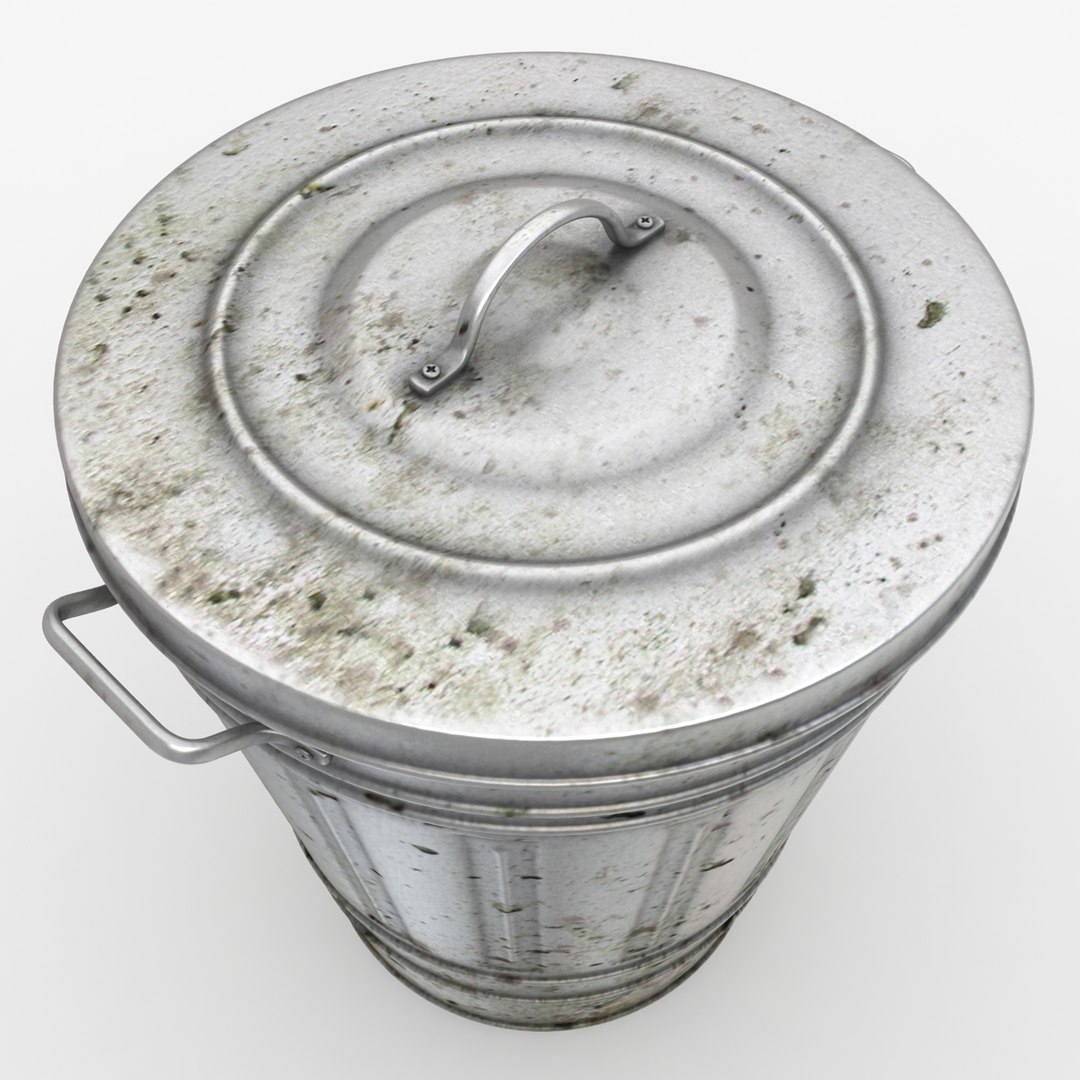 3d Model Realistic Trash Dirty