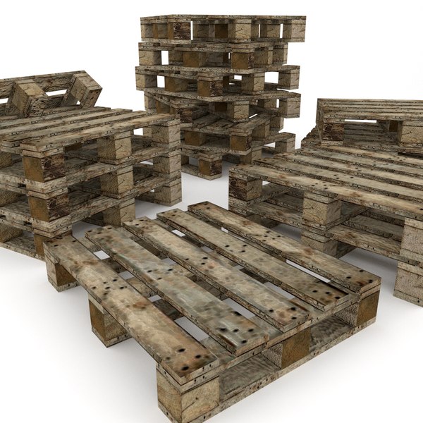 Free 3D Pallet Models | TurboSquid