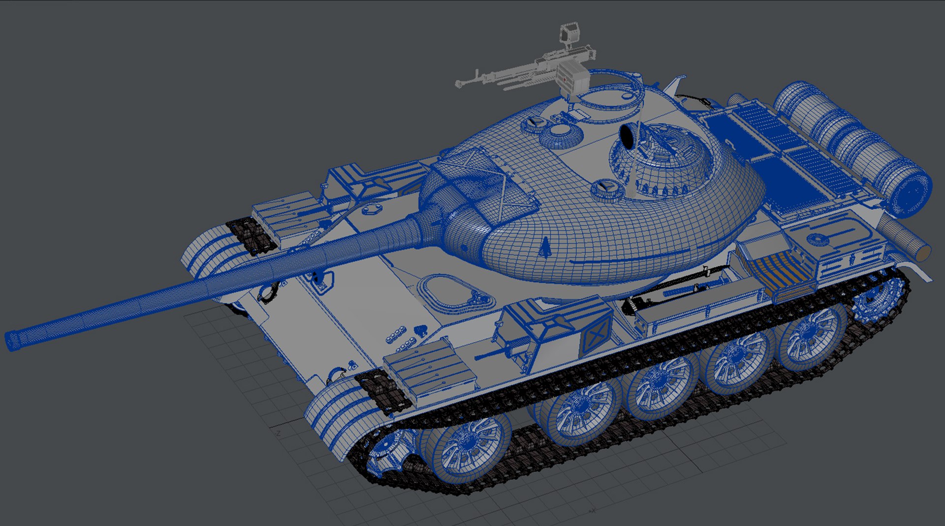 T-54 Model 1947 Model - TurboSquid 1716734
