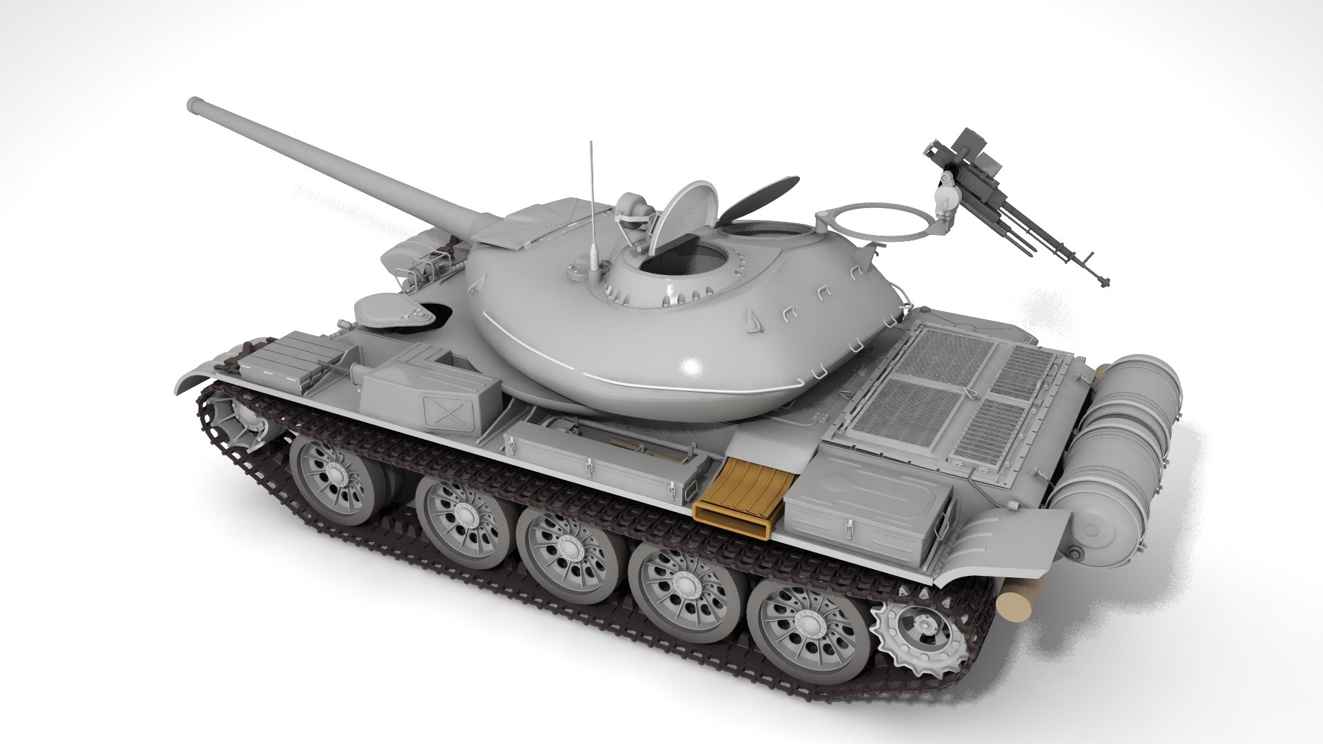 T-54 Model 1947 Model - TurboSquid 1716734