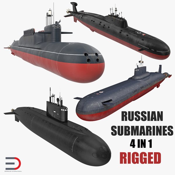 Submarine 3D Models for Download | TurboSquid