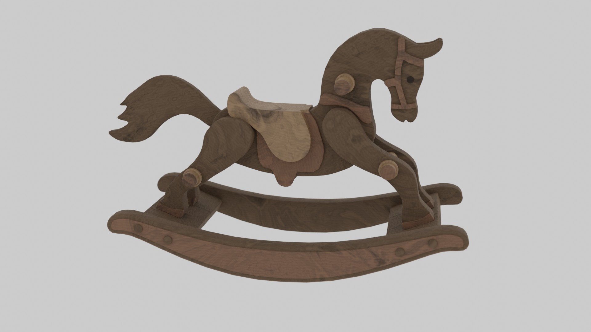 Rocking Horse 3D - TurboSquid 2108215