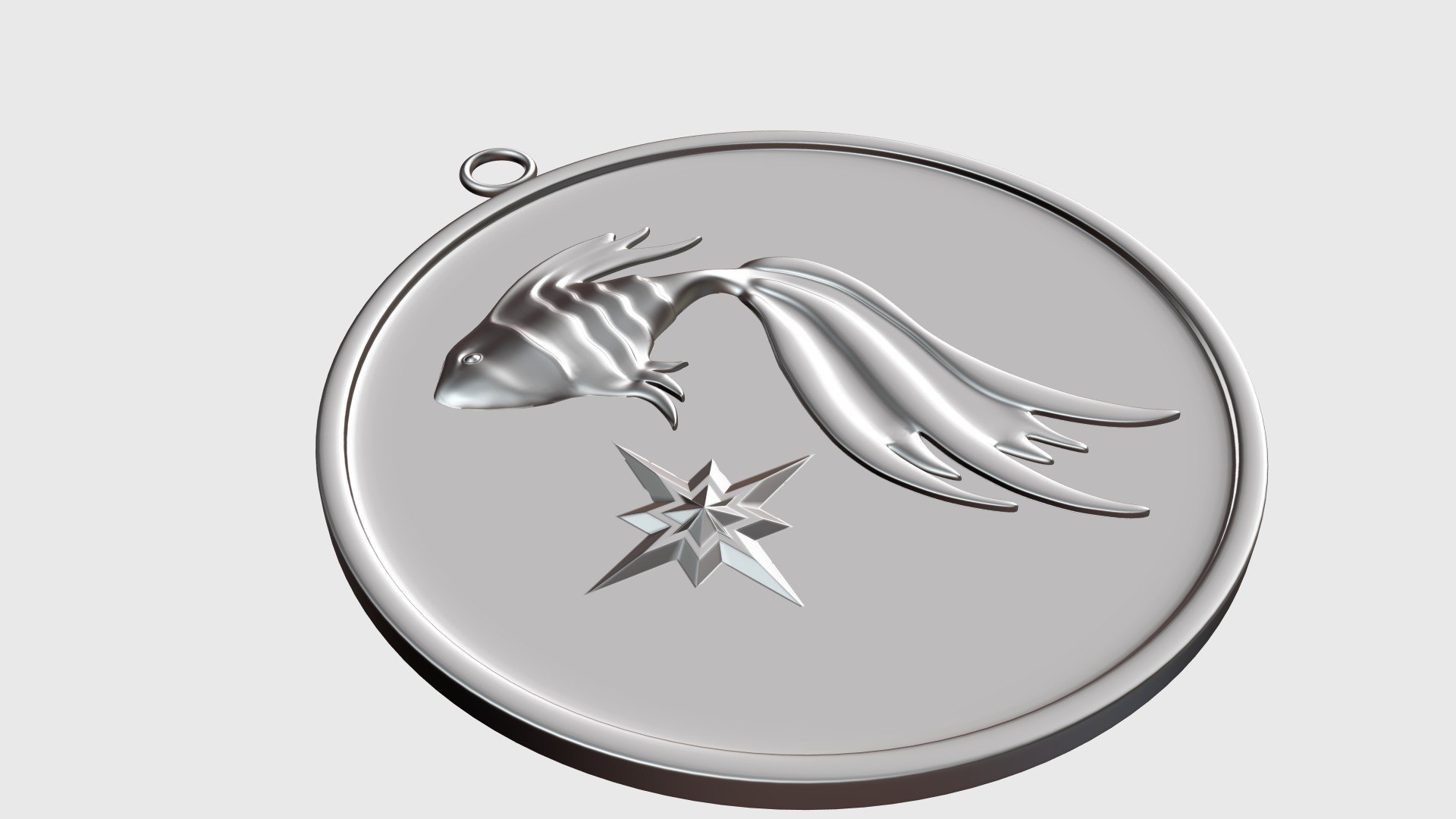 Pisces Horoscope 3D Model - TurboSquid 1655750