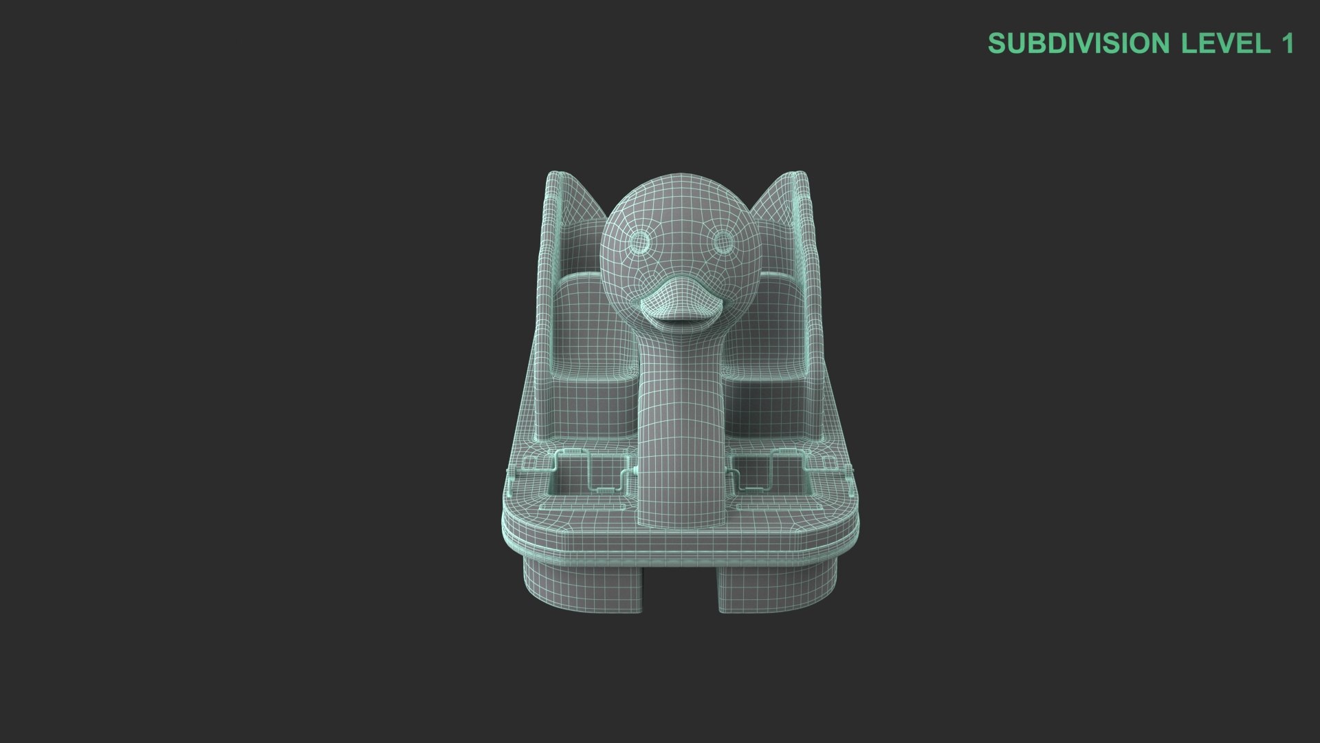 Duck Paddle Boat 3D Model - TurboSquid 2343533